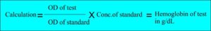 Drabkin's solution for hemoglobin estimation-formula and...