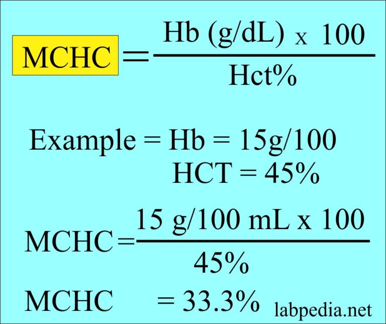 Red Blood Cell (RBC):- Part 4 - Red Blood cell Indices - Labpedia.net