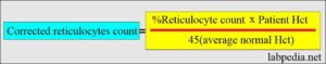 Reticulocyte count (retic count) and interpretations