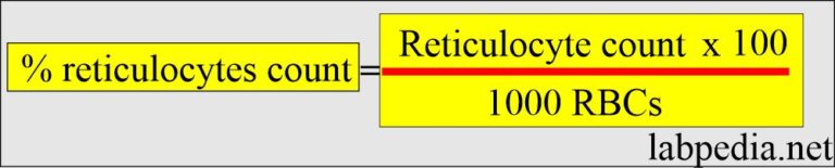 Reticulocyte count (retic count) and interpretations Reticulocyte count (retic count) and interpretations
